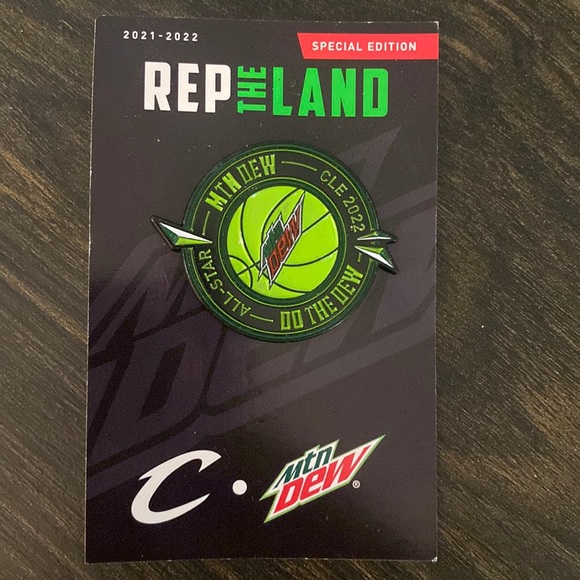 Accessories | Cleveland 222 All Star Week Mountain Dew Exclusive Pin ...